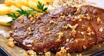 Contra Filet ao Alho